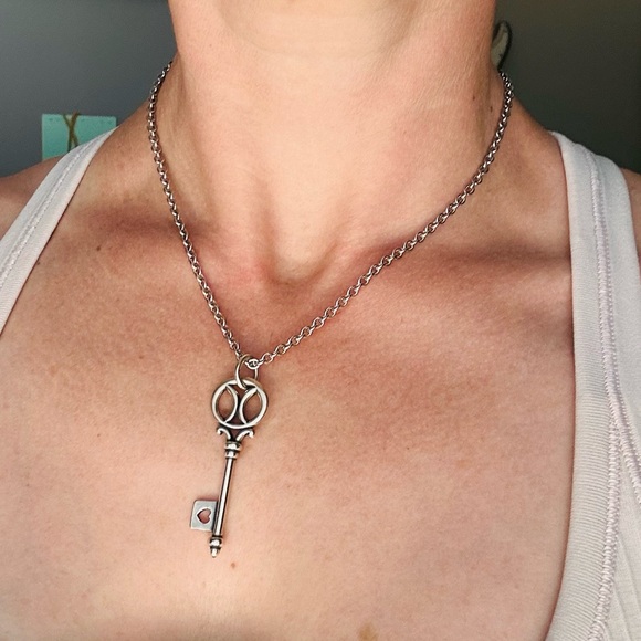 James Avery | Jewelry | Retired James Avery Key Of Devotion Pendant ...